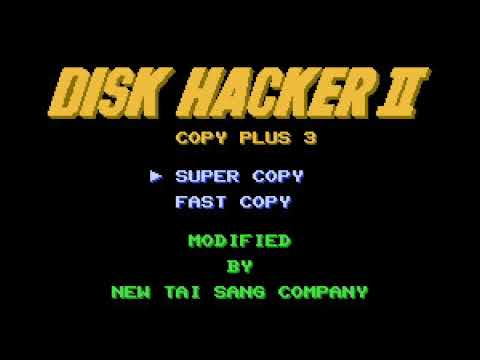 Disk Hacker II Copy Plus 3 Japan - YouTube