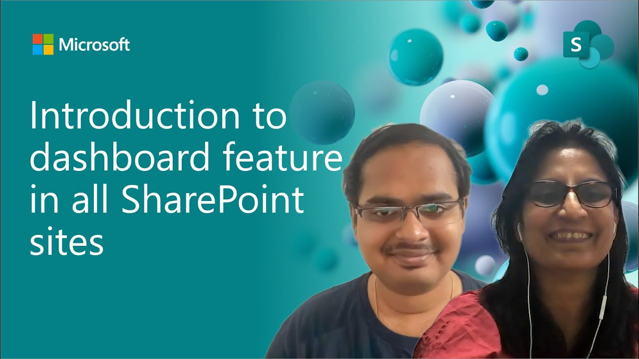 Introduction to dashboard feature in all SharePoint sites - YouTube