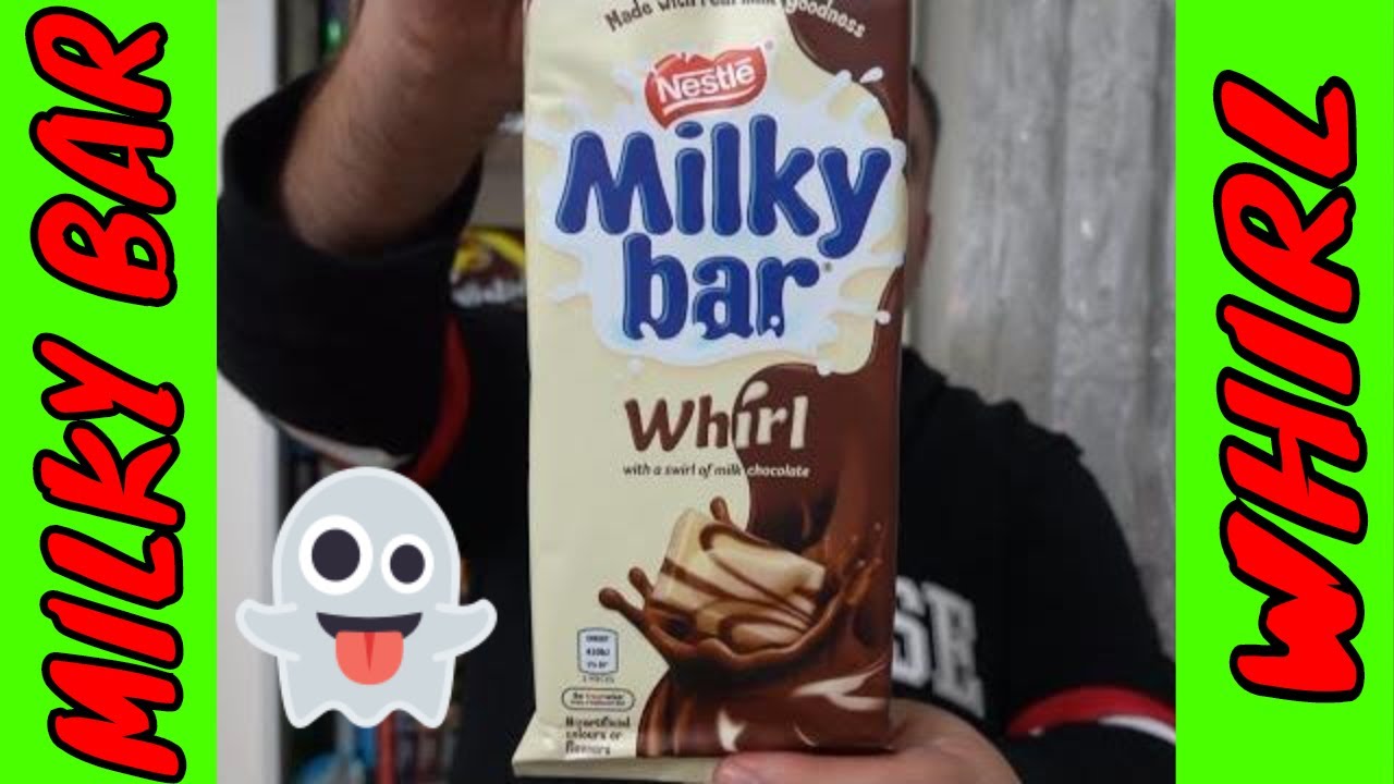 MILKYBAR WHIRL CHOCOLATE BLOCK 170G TASTE TEST AUSTRALIA - YouTube