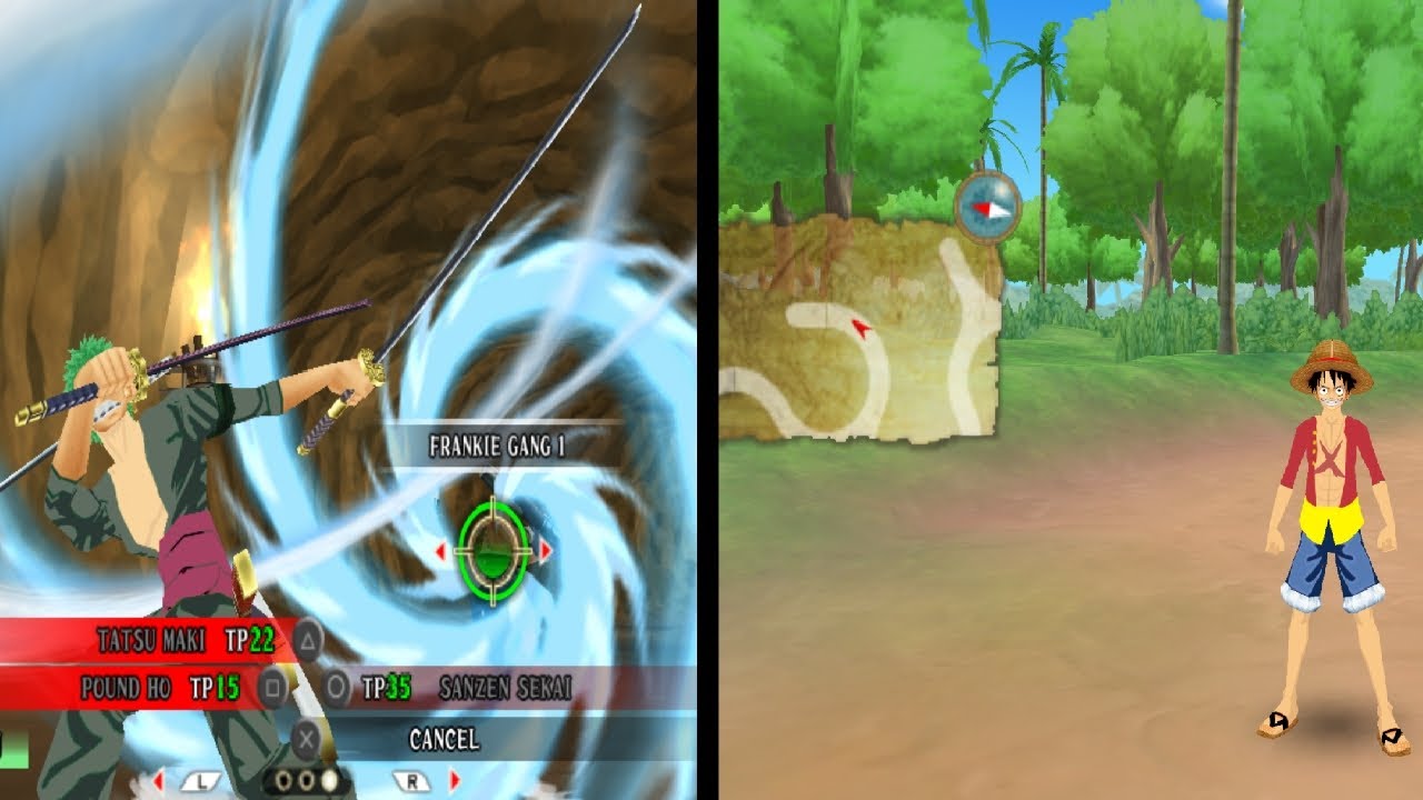One piece Odysee | Mod, one piece romance dawn ppsspp preview - YouTube