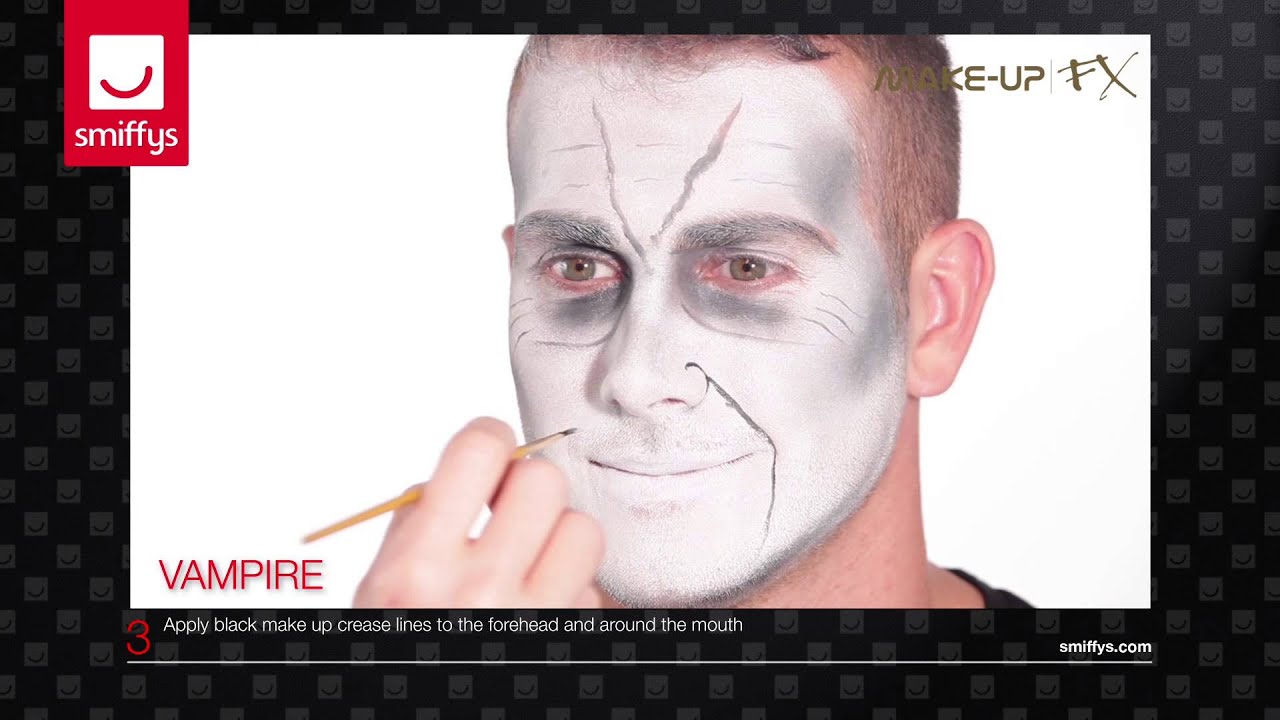 Vampire Makeup For Men Tutorial