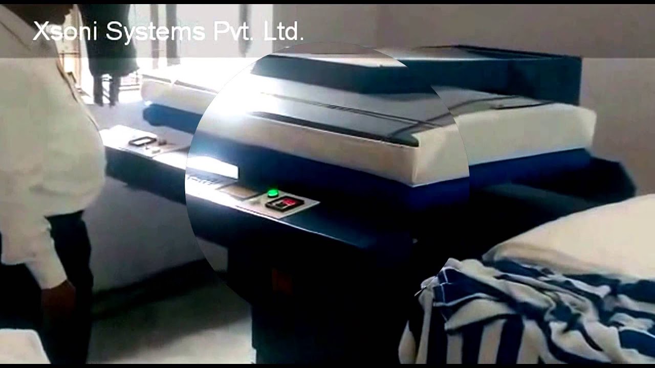 XSONI SYSTEMS Make Flat Bed Press - YouTube