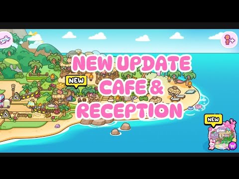 NEW UPDATE AVATAR WORLD || CAFE DAN RESEPSION BARU #games - YouTube