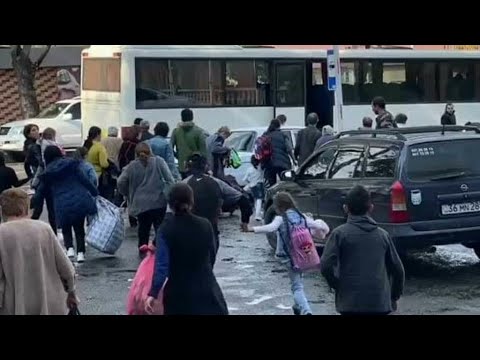 TƏXLİYƏ BAŞLANIR: Ermənilər Xankəndini boşaldır - Bax belə qaçarsız