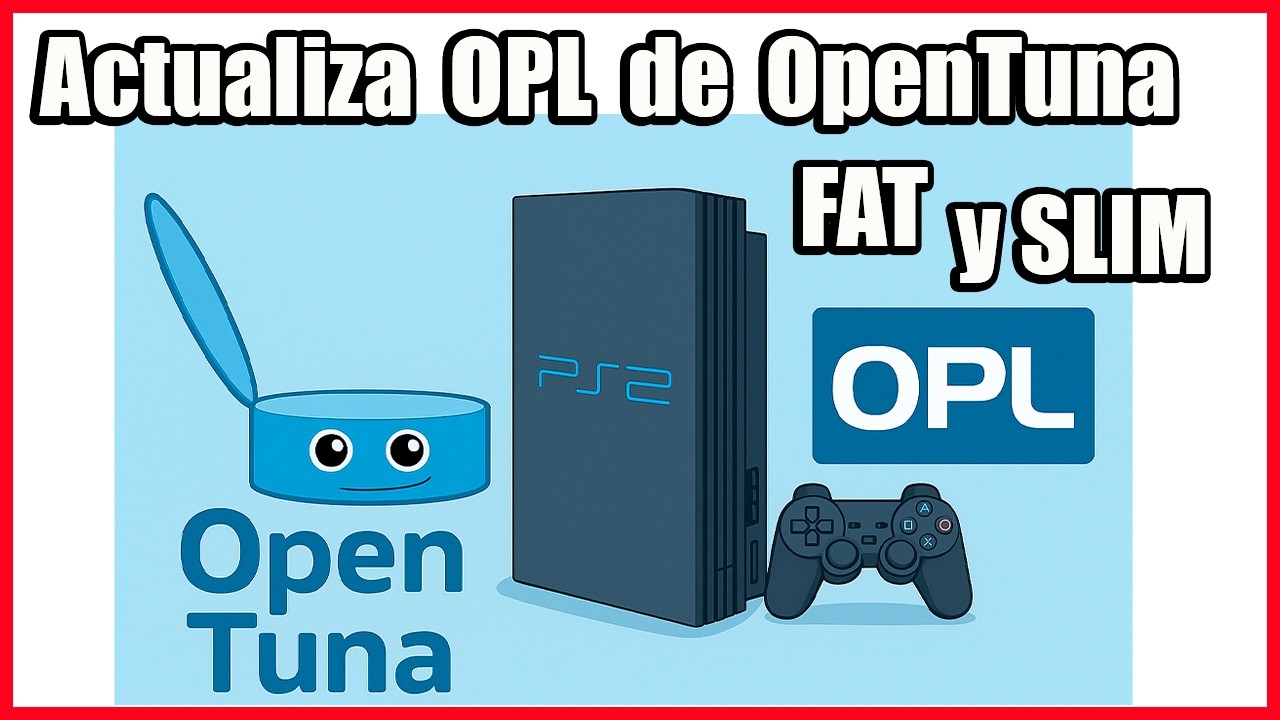 ¡Instala el OpenTuna en tu PS2 y Cambia el OPL que trae por Versión ...