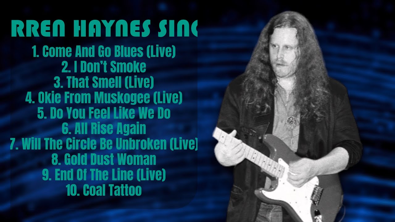 WARREN HAYNES Singer-Hits that defined the music scene-Supreme Hits ...