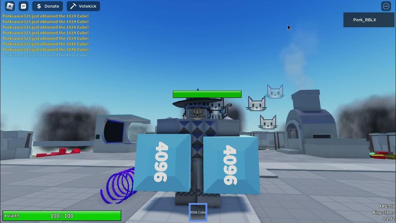8192 cube roblox cube combination - YouTube