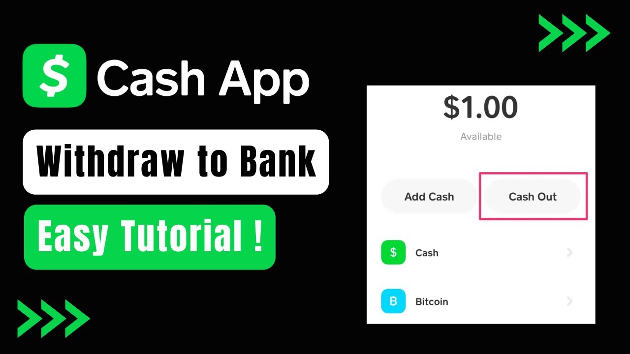 How To Send Money To Bank Account From Cash App ! - YouTube