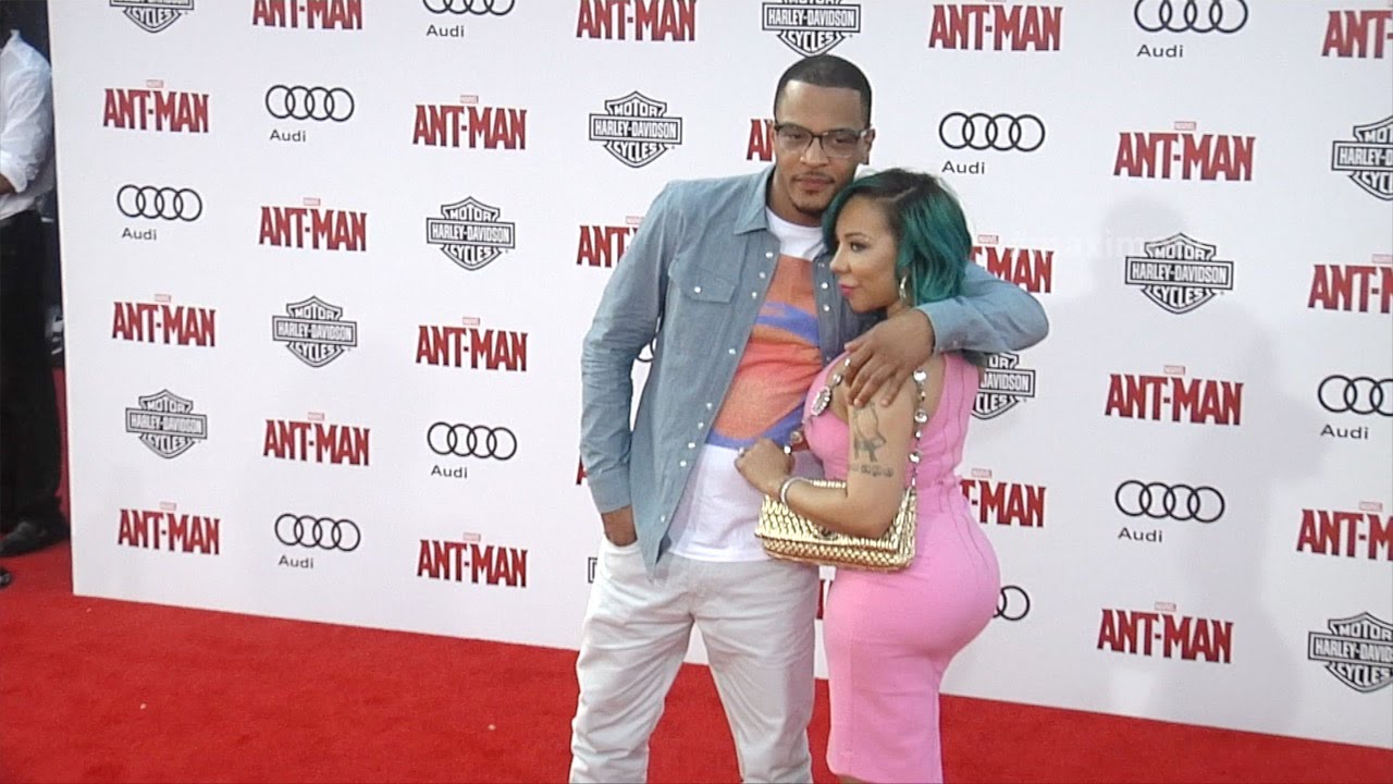 T.I. & Tiny // Marvel's Ant-Man World Premiere Red Carpet - YouTube