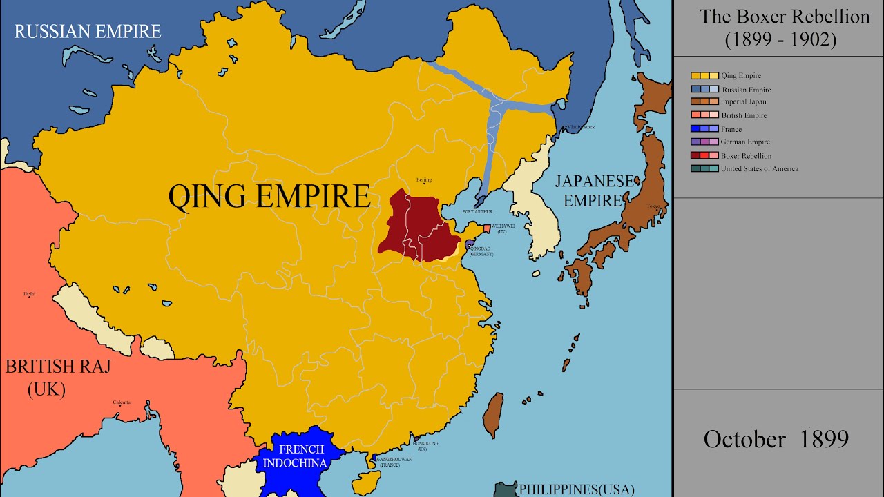 The Boxer rebellion (1899-1901) - YouTube