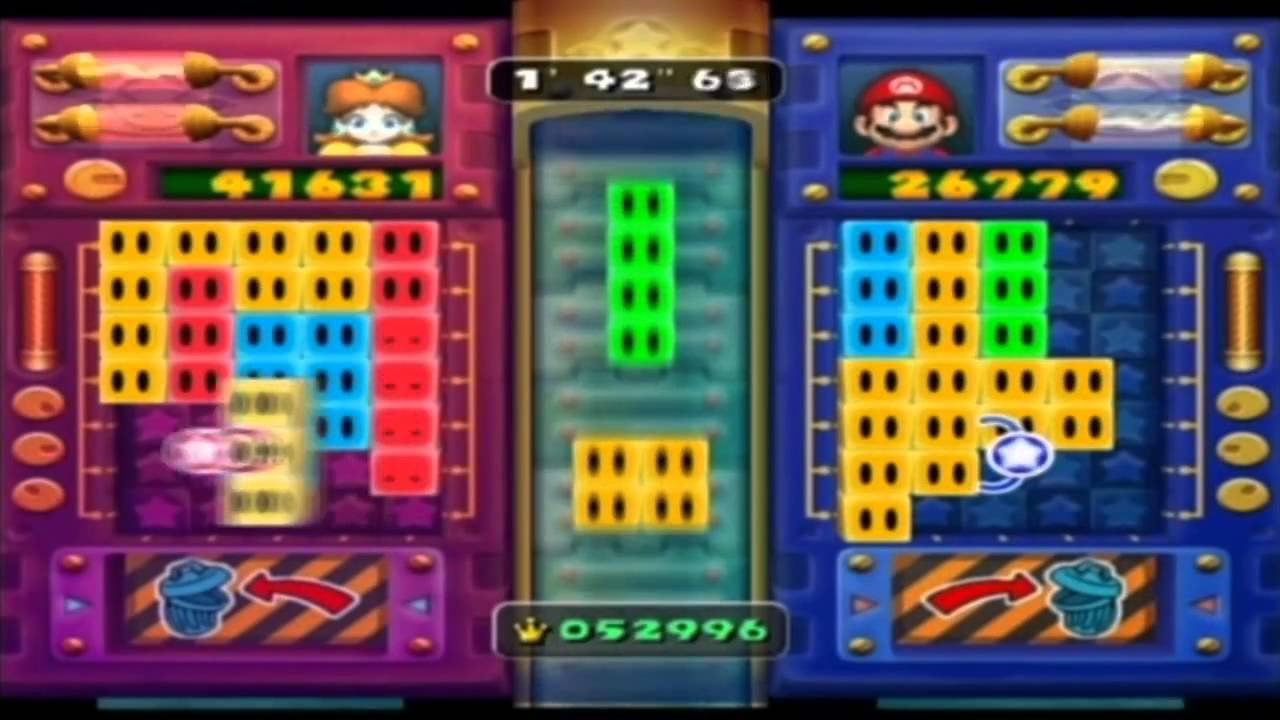 Mario Party 5 - Princess Daisy vs. Mario in Piece Out - YouTube