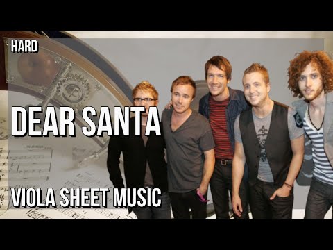 Viola Sheet Music: How to play Dear Santa by OneRepublic - YouTube