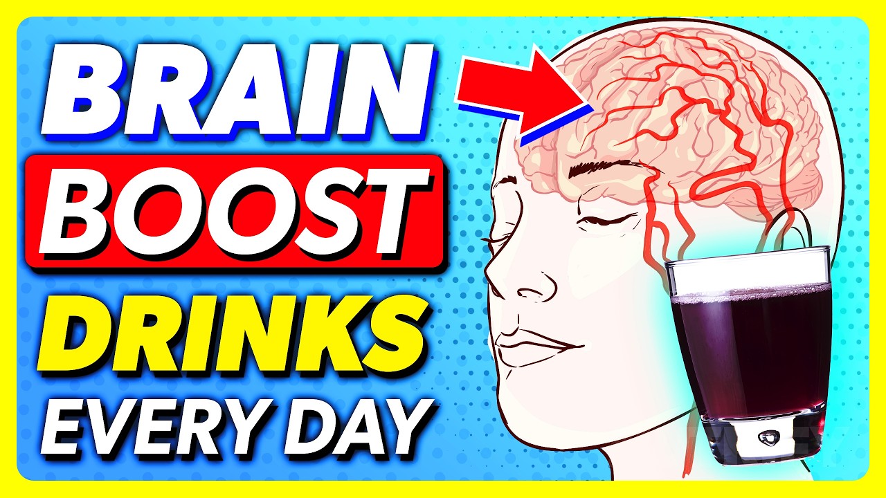 The TOP 11 Brain BOOSTING Super Drinks You Should Have Daily - YouTube