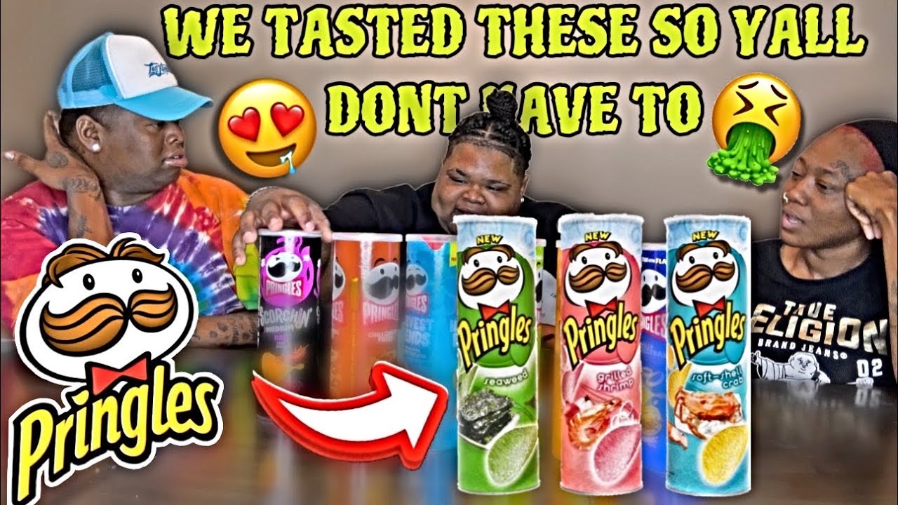 TRYING AWKWARD PRINGLES FLAVORS SO YALL DONT HAVE TOO (HILARIOUS ...