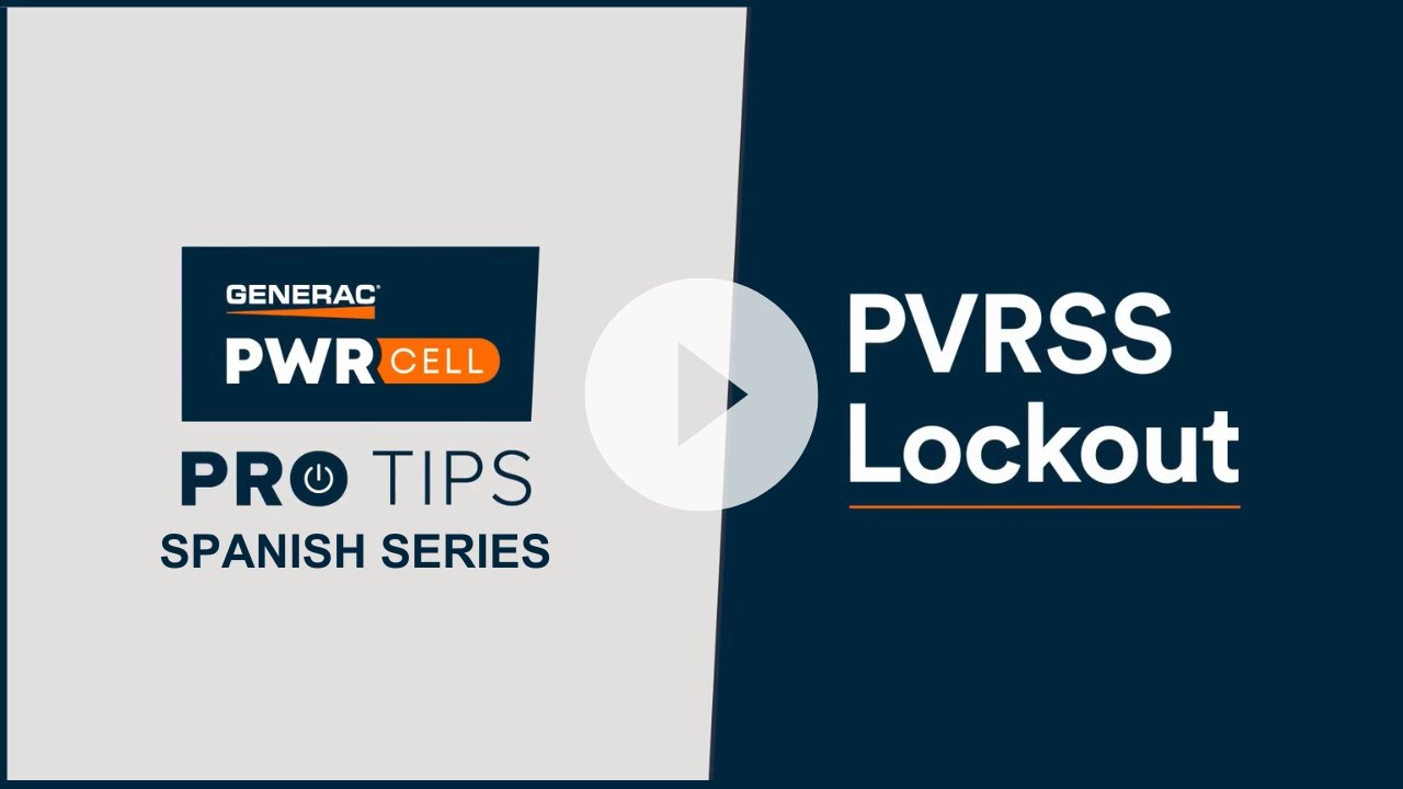 Generac PWRcell Pro Tips: Como hacer pruebas a un PV Link en estado ...