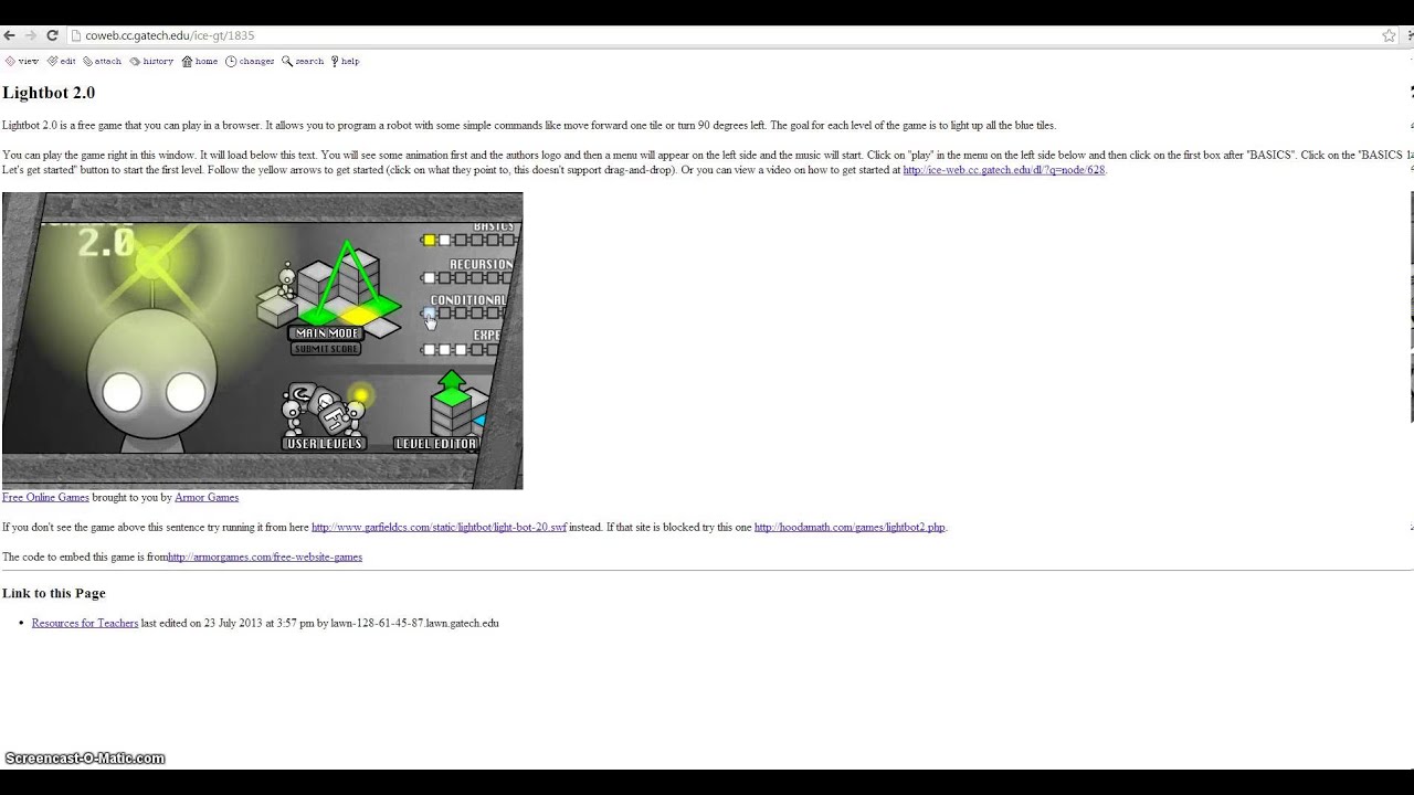 Light Bot 2.0 - YouTube