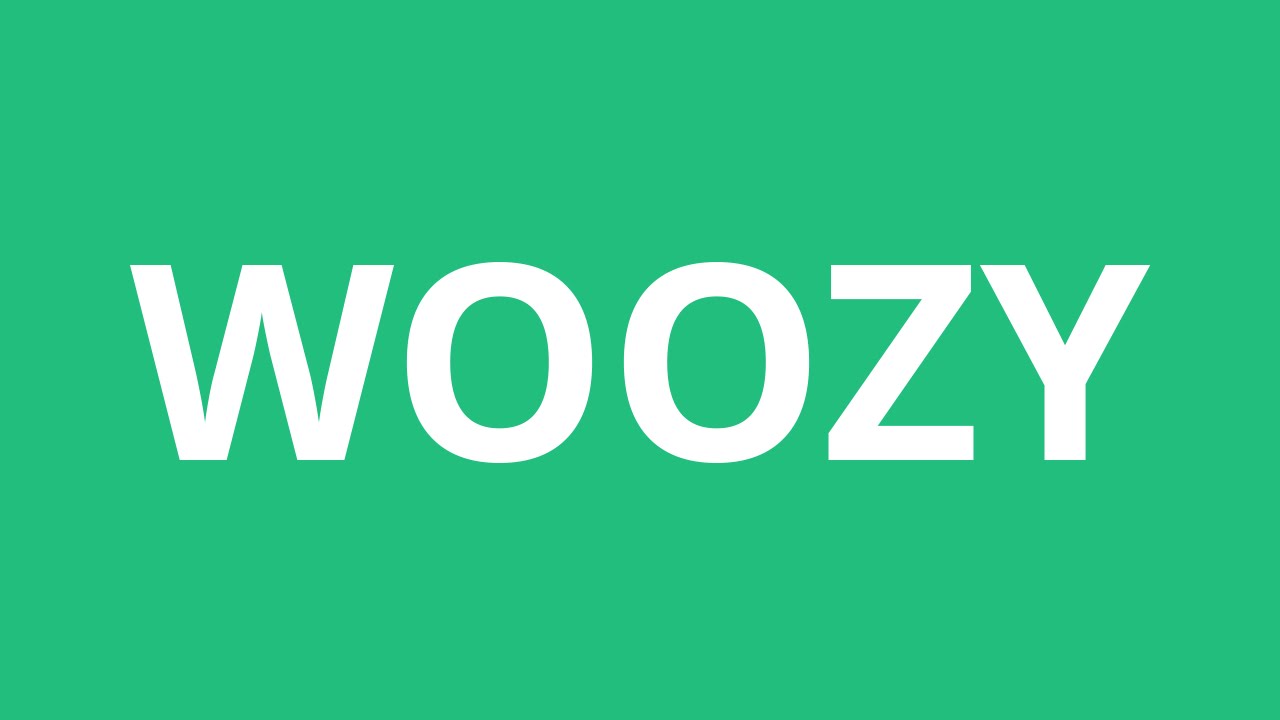 How To Pronounce Woozy - Pronunciation Academy - YouTube