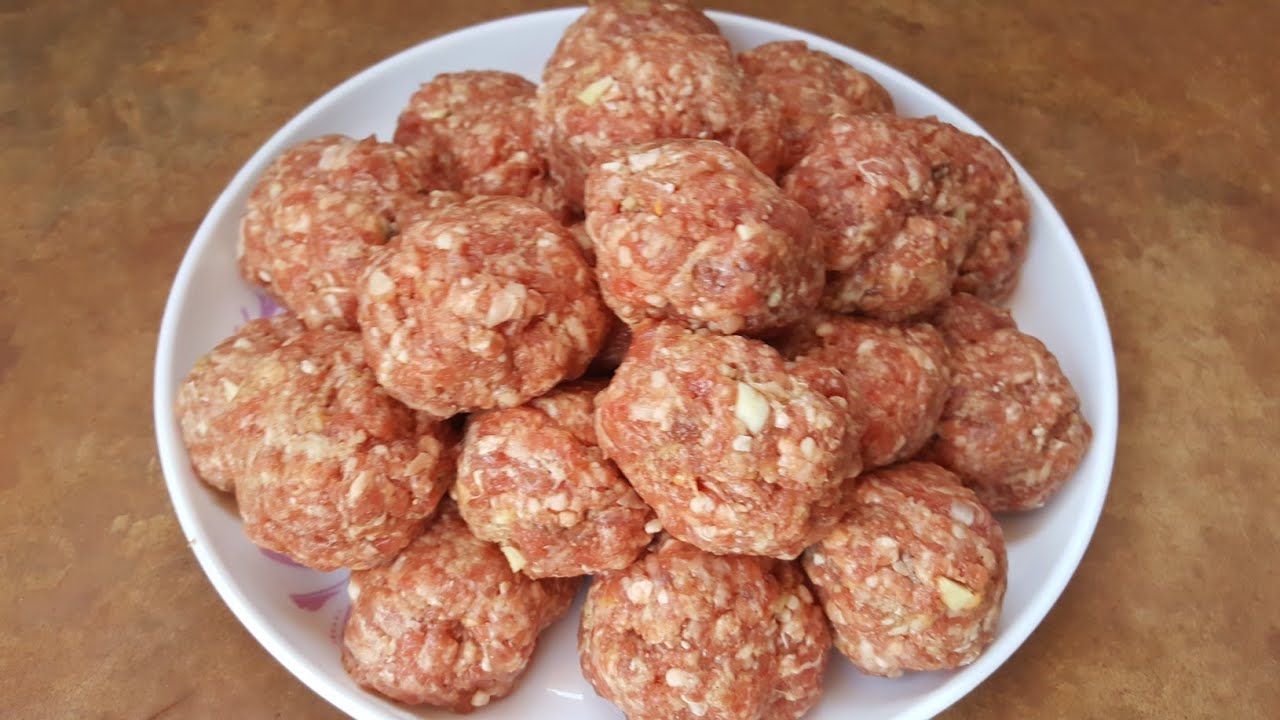 COOKING DELICIOUS MEATBALLS....HOW TO MAKE SOFT AND JUICY MEATBALLS ...