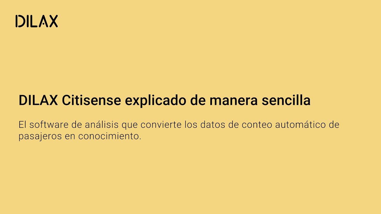 DILAX Citisense® explicado de manera sencilla - YouTube
