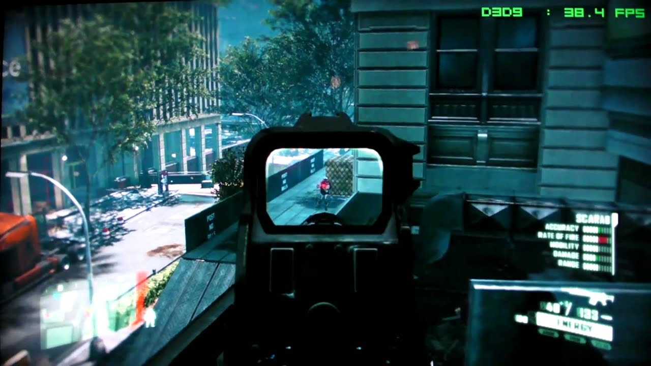 CRYSIS 2 DX9 1920x1080 VERY HIGH ATI 4850 @725MHz Phenom II X4 @3.5GHz ...