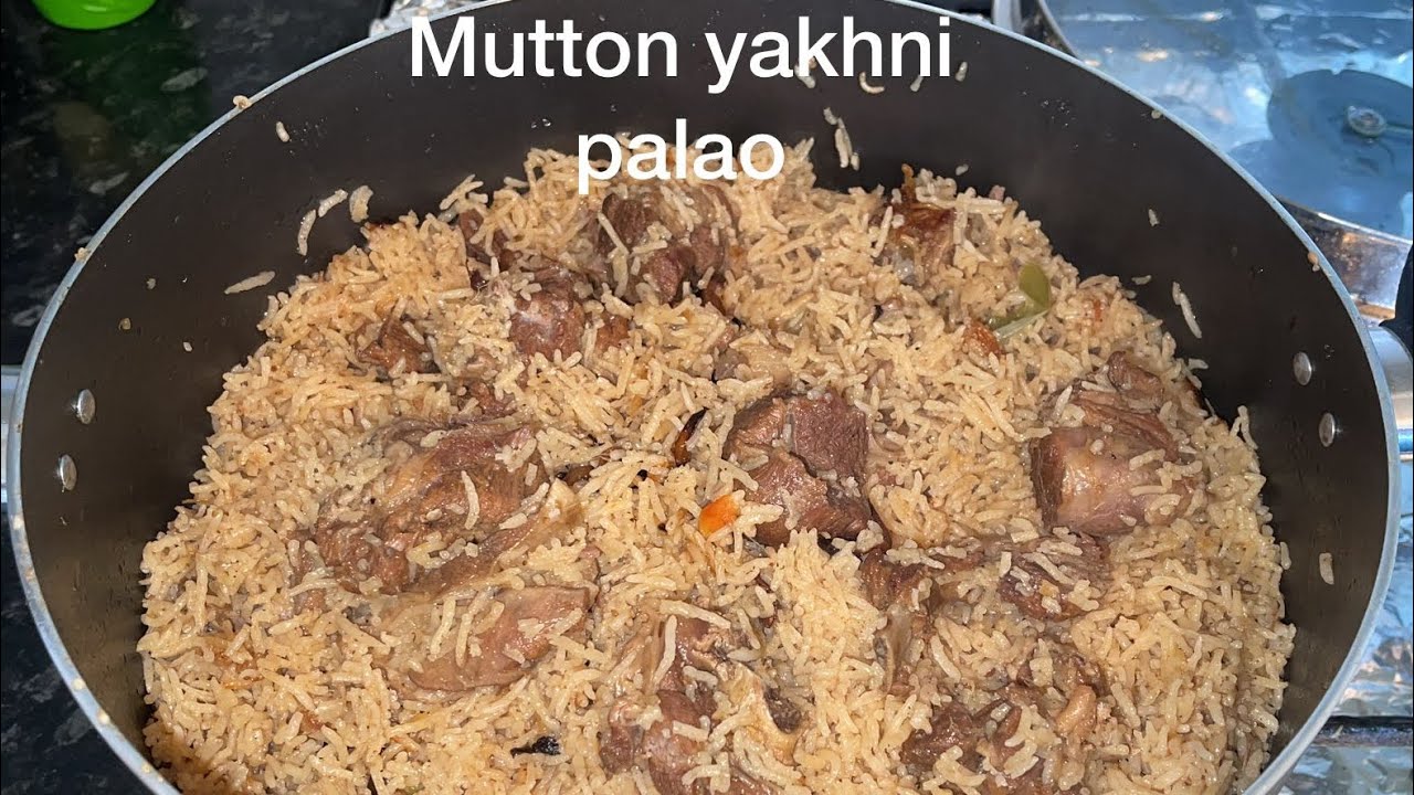 Eid Special Yakhni Mutton Palao! Mouth watering palao | Quick and easy ...