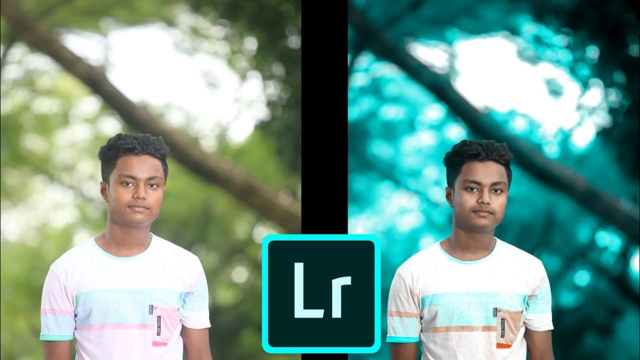 Lightroom Moody blue Effect Photo Editing.Lightroom Blue.Lightroom ...