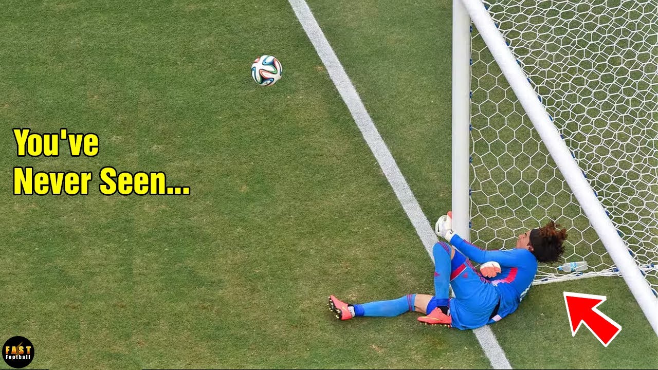 Football, Funny Goalkeeper Saves - YouTube