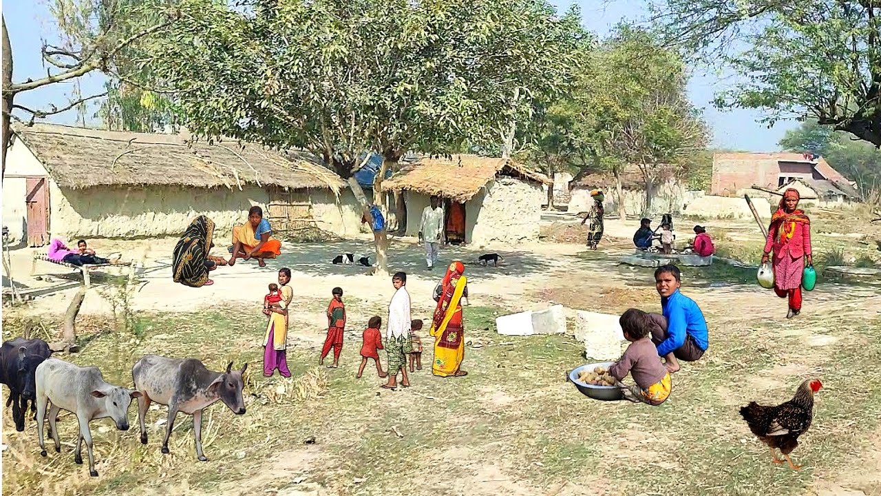 The Most Beautiful Village In Up India || Life Of Villages In Up ...