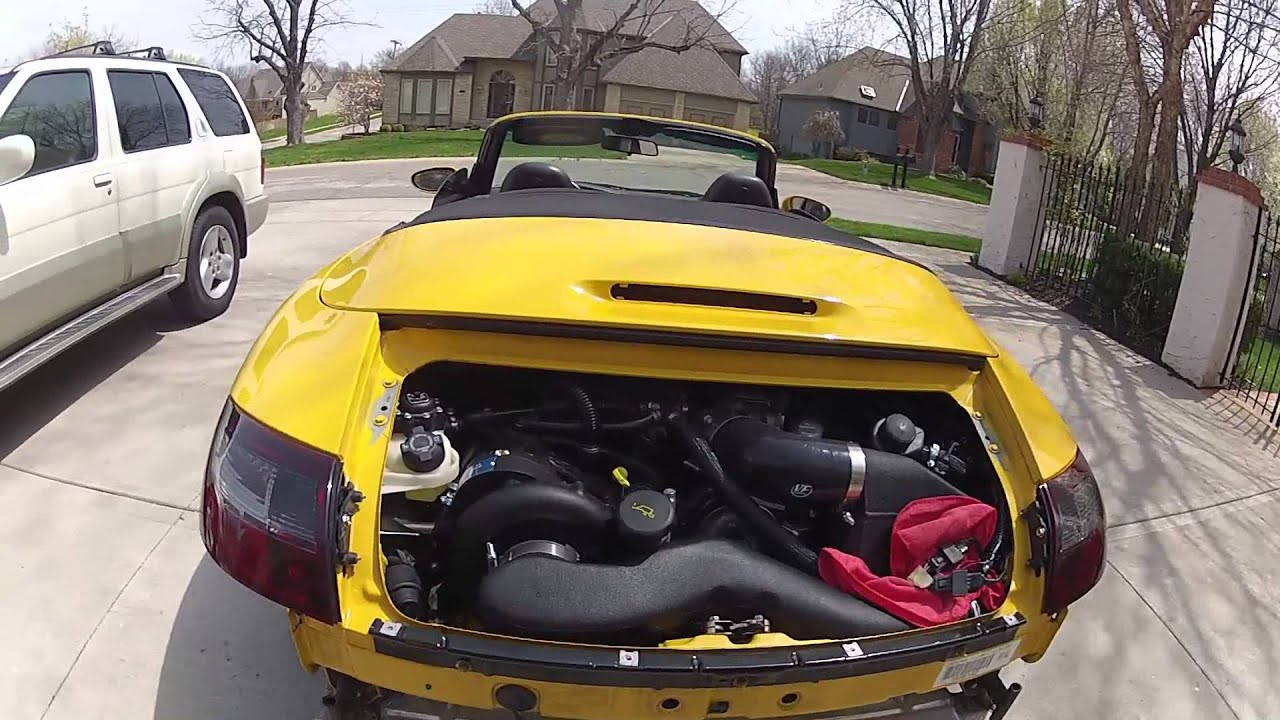 Supercharged Porsche Carrera 996 First Engine Start - YouTube