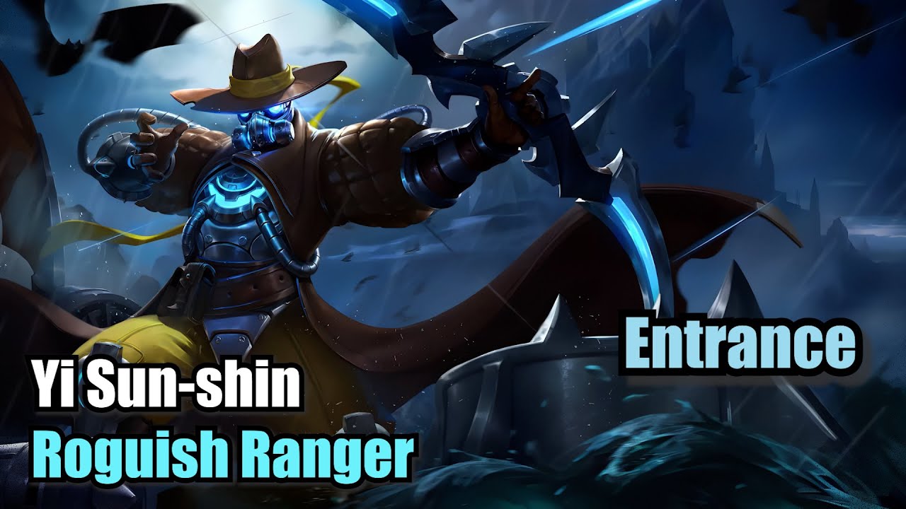 Yi Sun shin Roguish Ranger Skin Elite Entrance (Upscale 4K) Mobile ...
