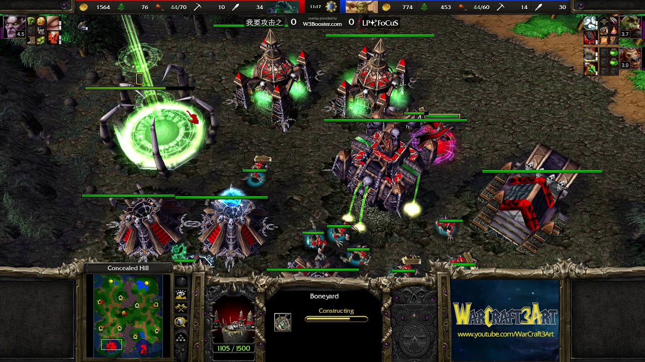Infi(UD) vs FoCuS(ORC) - Warcraft 3: Reforged (Classic) - RN4542 - YouTube