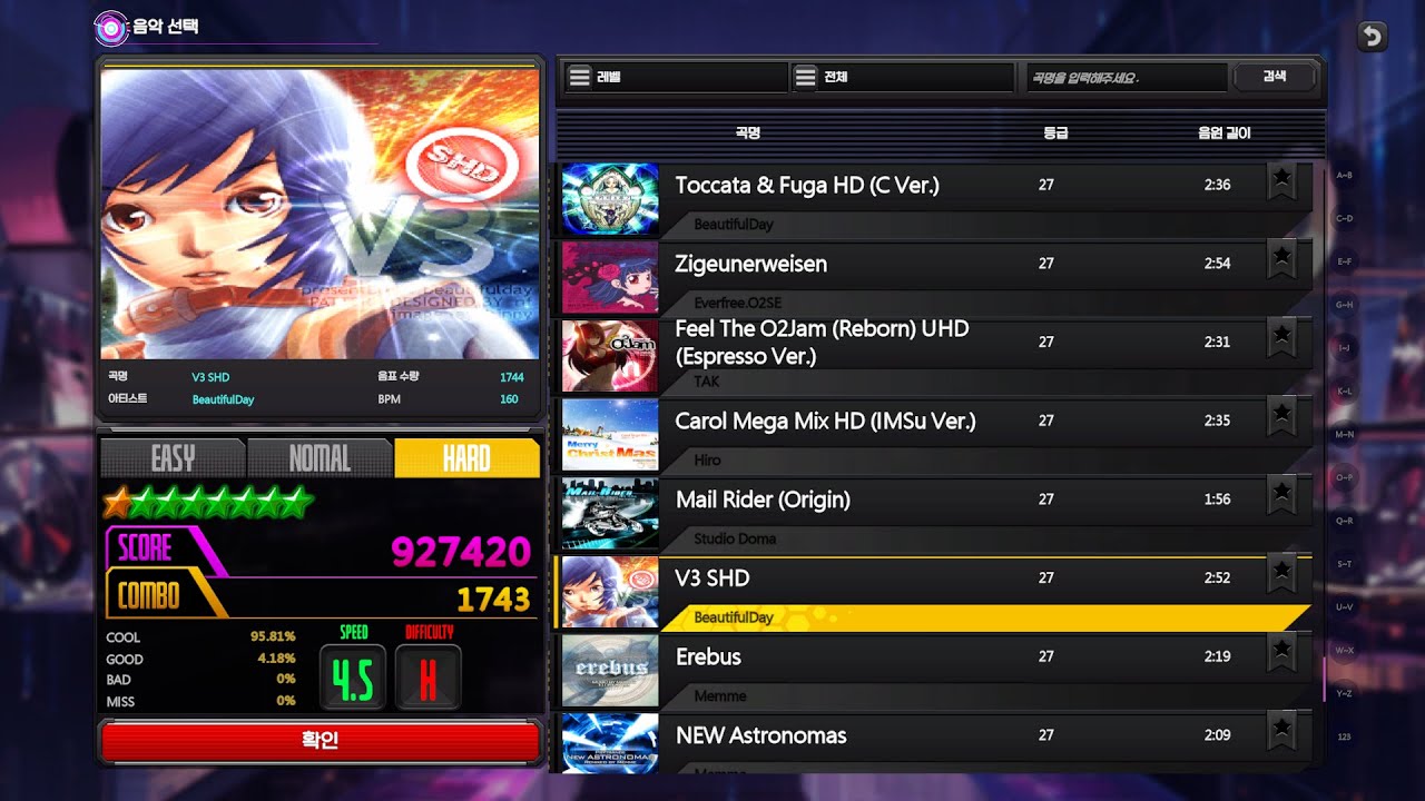 [O2JAM REMIX | 5K HD - Lv. 27] V3 SHD - YouTube