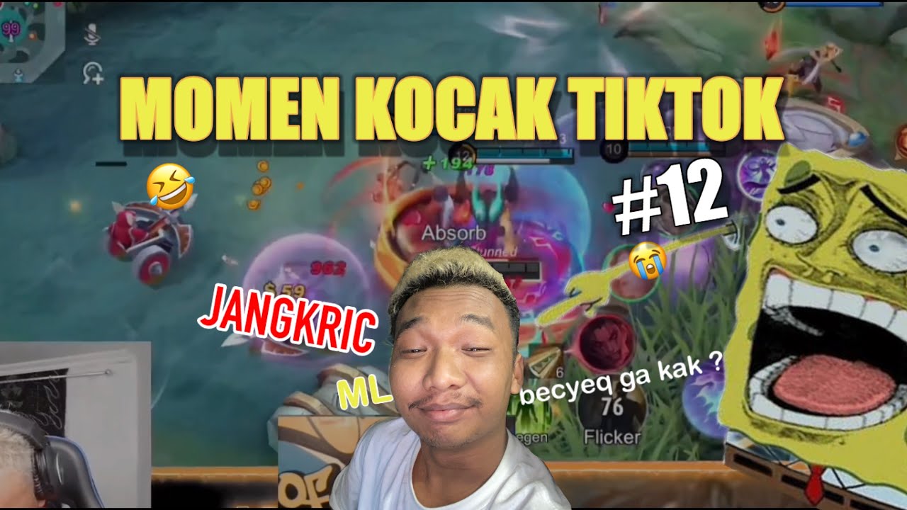 MOMEN RANDOM NGAKAK JANGKRICML #12 - YouTube