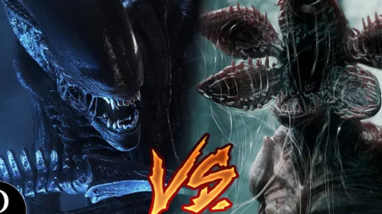 Xenomorph/alien vs DEMOGORGAN/DEMEGORGAN COMPARISON CHARACTER FIGHTS ...