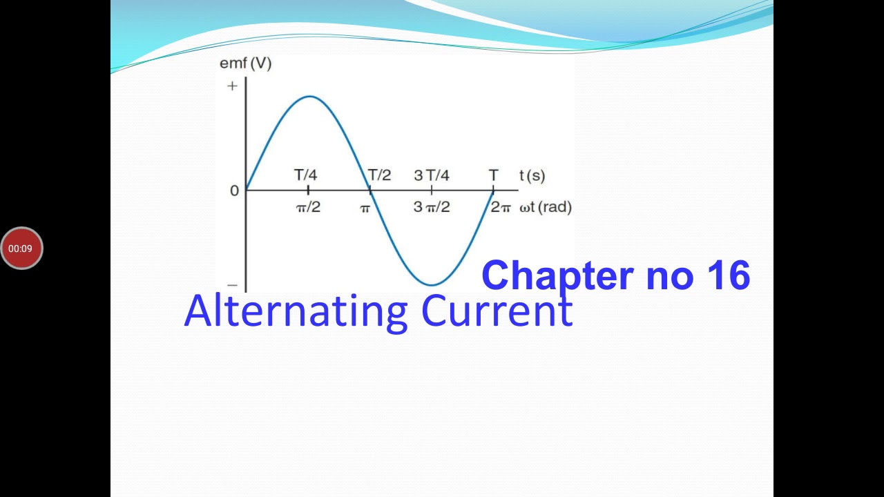 Chapter 16 Alternating Current. Lecture 2 - YouTube