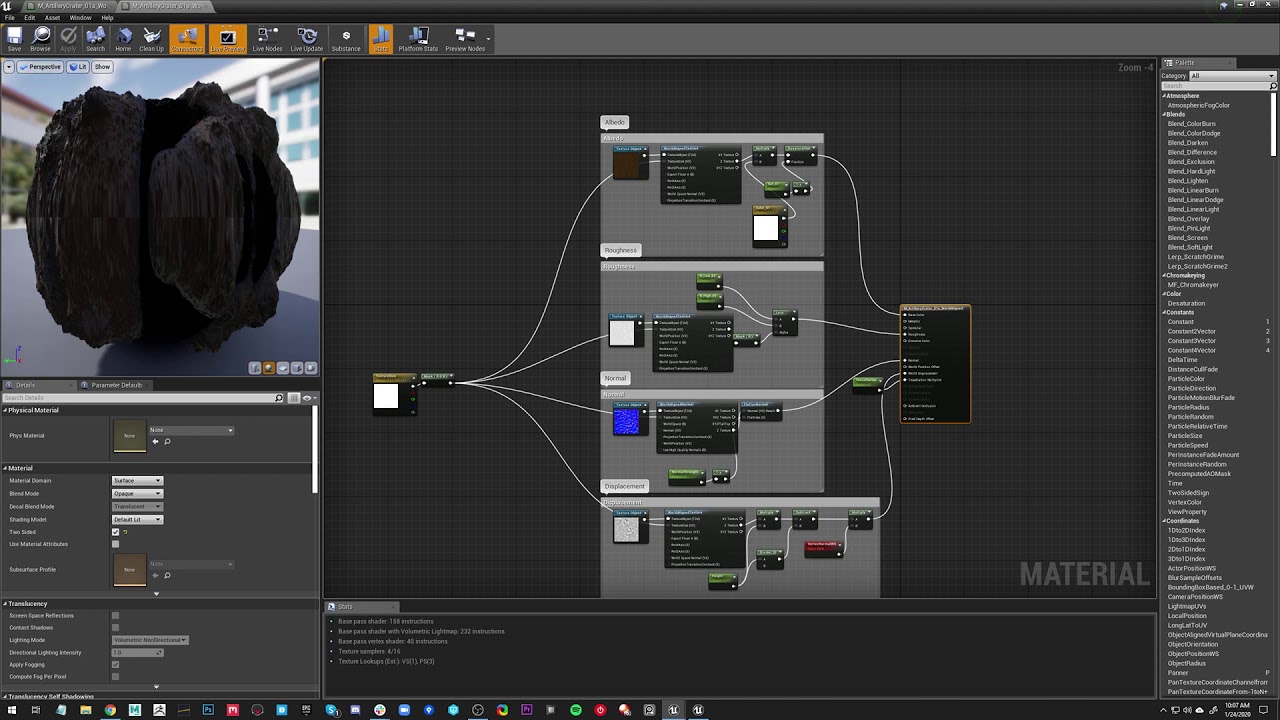 UE4-QUIXEL WEBINAR / Blending Megascans Assets in UE4 - YouTube