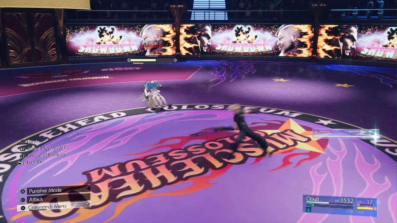 FINAL FANTASY VII REBIRTH rufus fight epic finish - YouTube