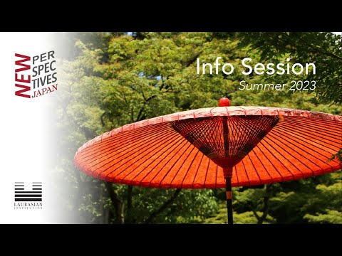 New Perspectives: Japan - Summer 2023 - Info Session