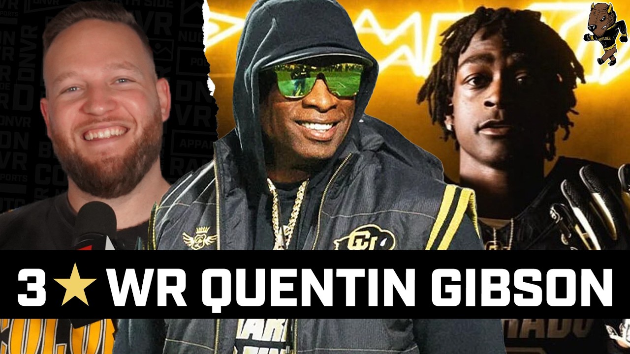 3⭐️ WR Quentin Gibson Could Be Colorado's Next LaJohntay Wester - YouTube