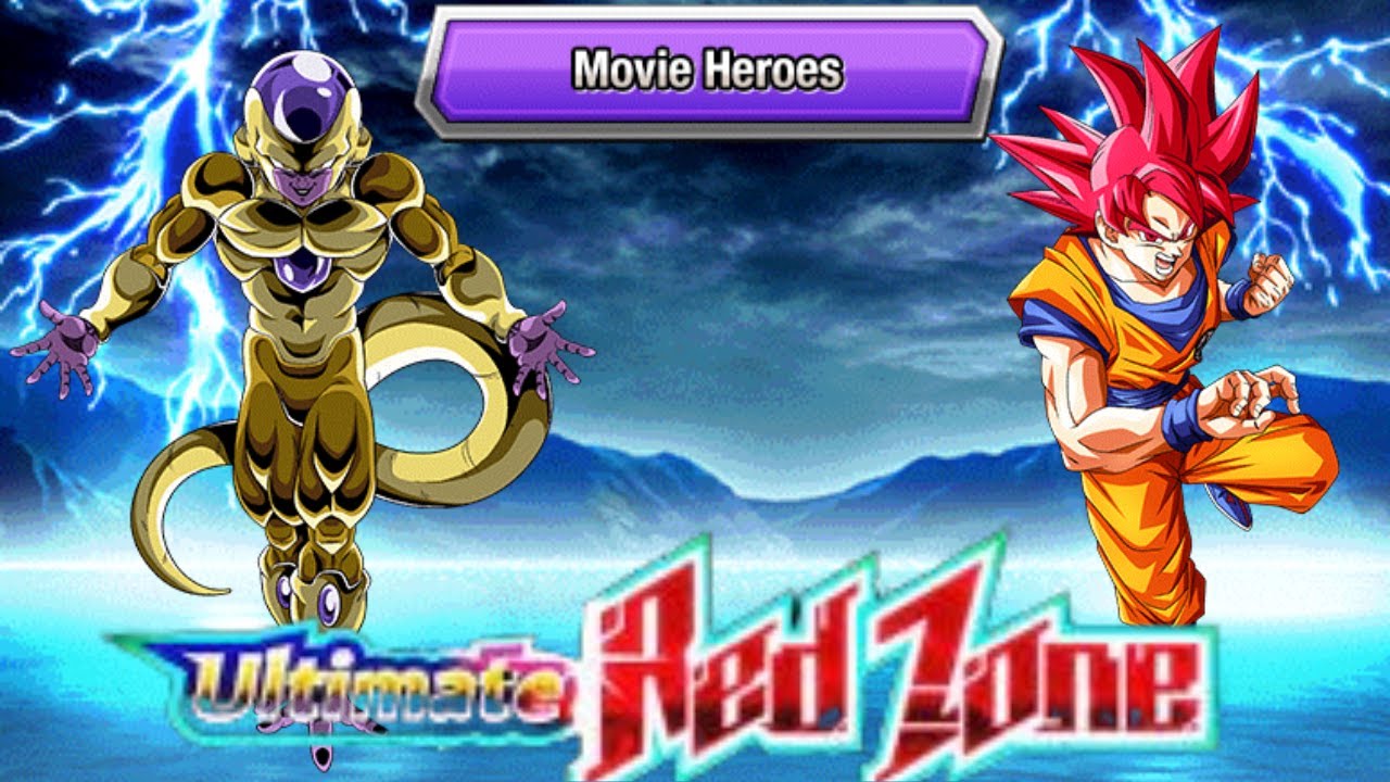 NO ITEM RUN! MOVIE HEROES MISSION VS GOLDEN FRIEZA MOVIE RED ZONE 2 DBZ: DOKKAN BATTLE (GLOBAL ...
