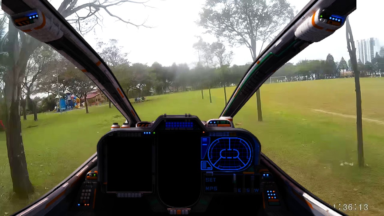 Cockpit overlay video editing - YouTube