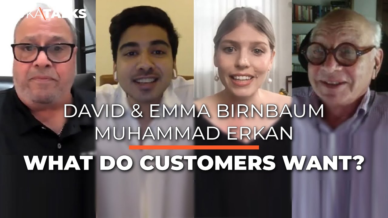 Webinar: What do customers want? | Live with David and Emma Birnbaum ...