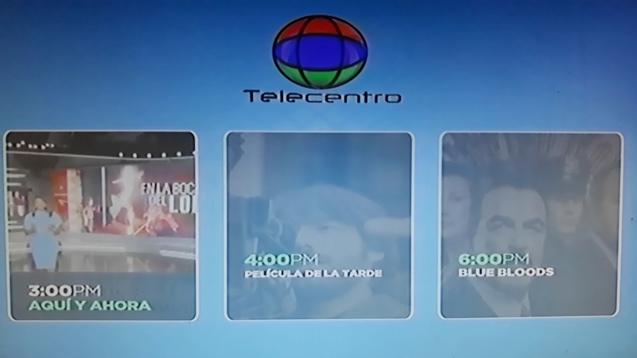 Tanda Programas TELECENTRO CANAL 13, 20/1/2018. - YouTube