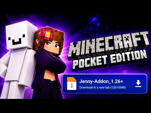How To Download Jenny Mod In MCPE (2026) Easy method || 1.26+