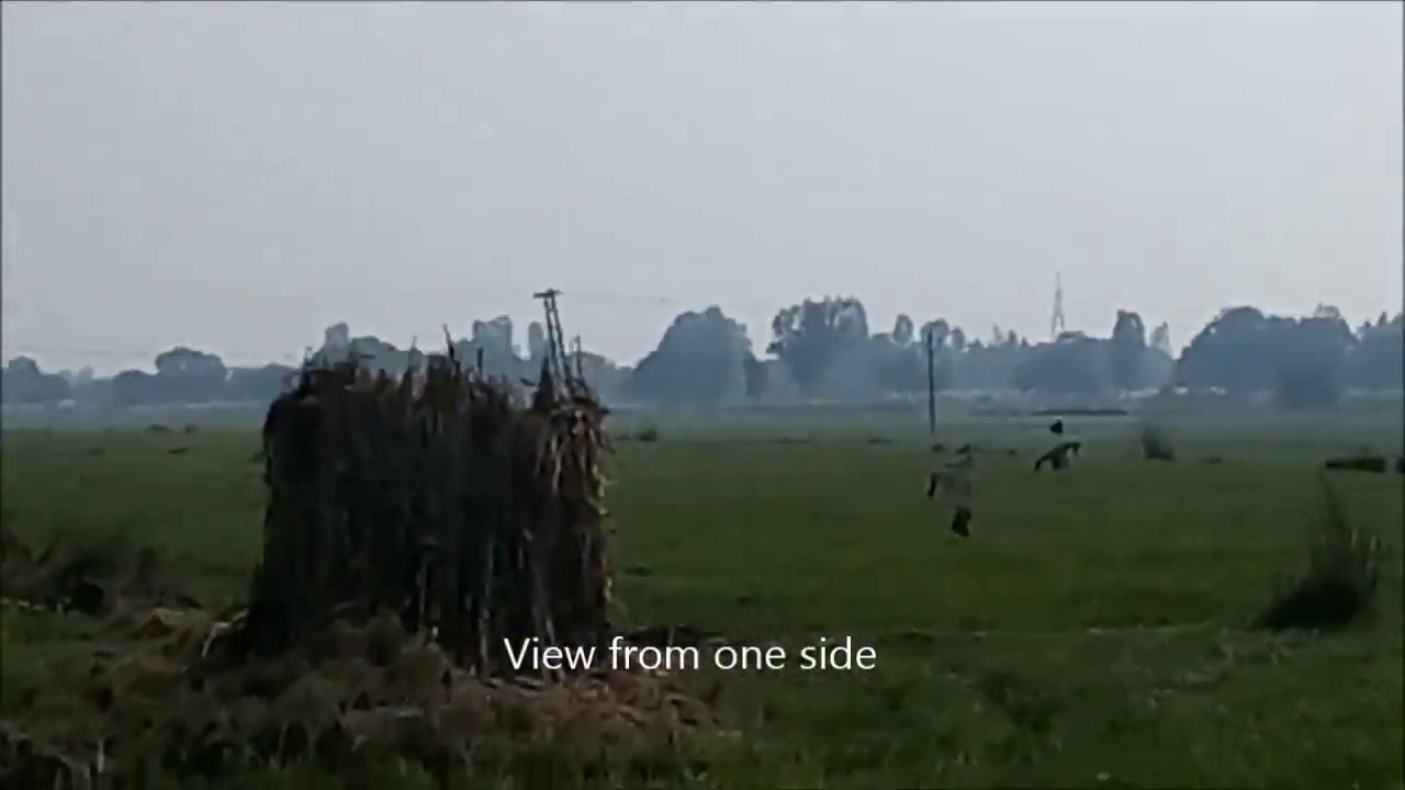 Electric Piller looks Bending but stand 90° from earth , How Amazing ...