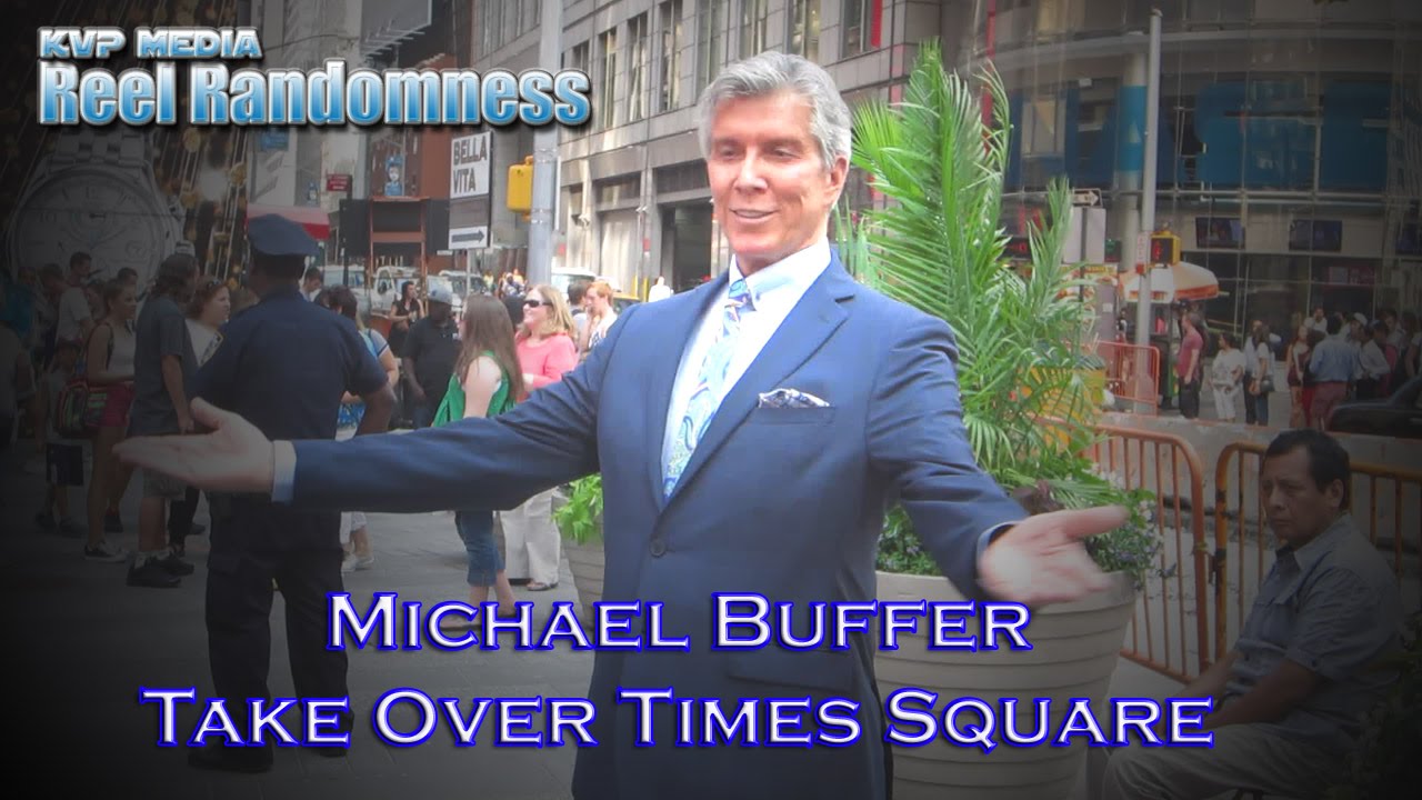 Michael Buffer Takes Over Times Square - YouTube