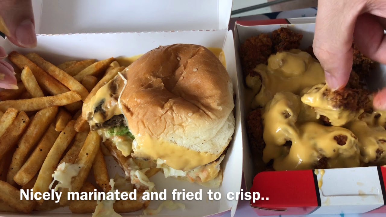 Fatty Bom Bom Burger | Cheap Halal Fast Food - YouTube
