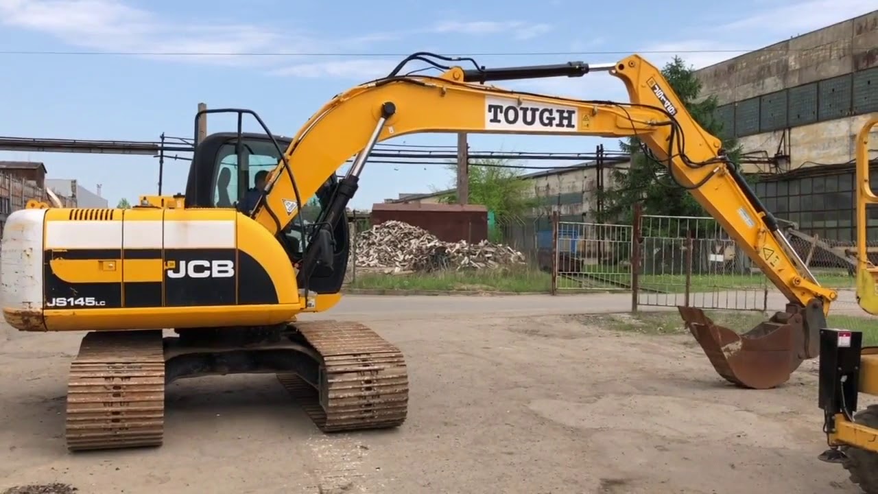 JCB JS 145 LC - YouTube