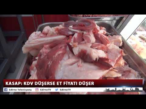 KASAP KDV DÜŞERSE ET FİYATI DÜŞER