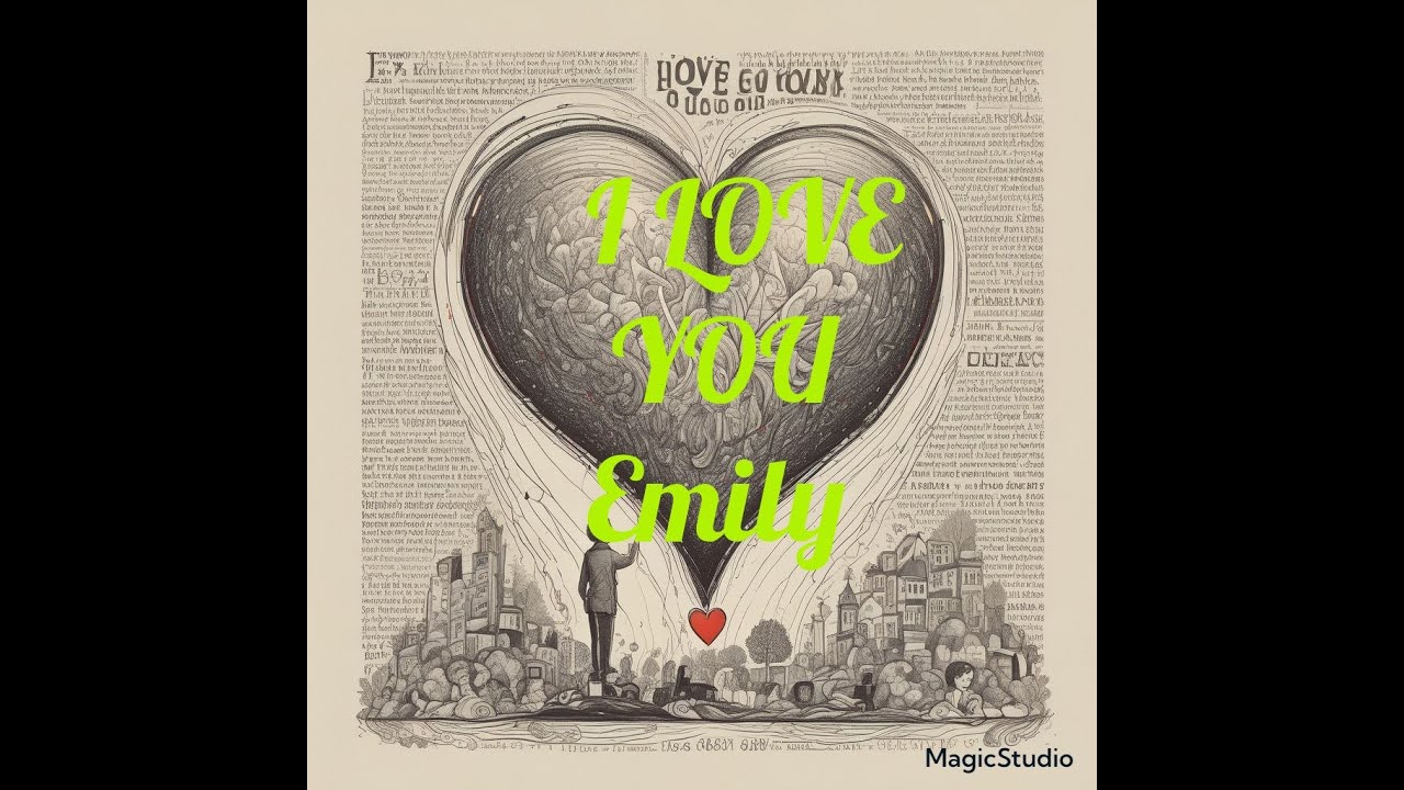 I LOVE YOU Emily #emily #love - YouTube